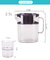 plastic PS water mug transparent quality water pitcher juice mug with cup set