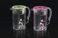 1.2L PS water mug transparent quality water pitcher juice mug creative mug